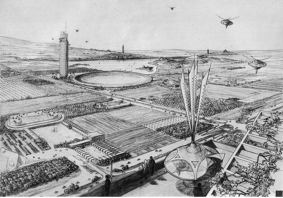 Decentralization Integration: Frank Lloyd Wright’s Broadacre City ...